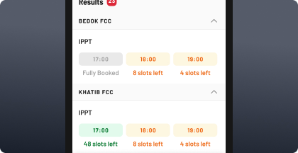 How do I book my IPPT?