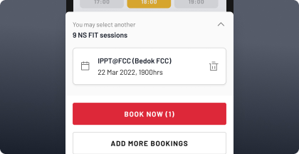 How do I book my IPPT?